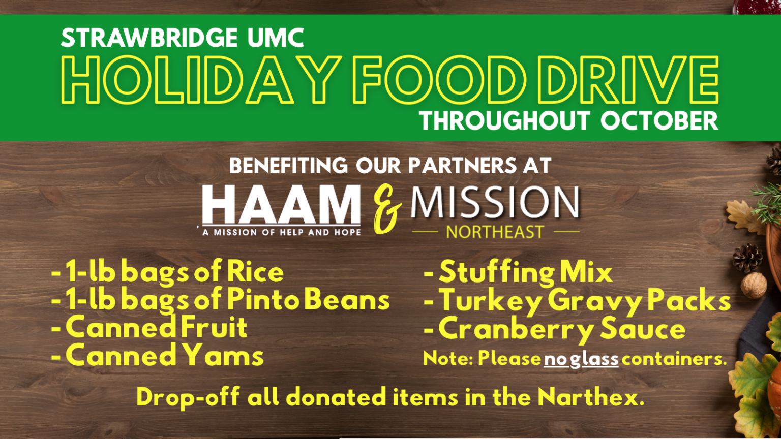 Missions - Strawbridge United Methodist Church